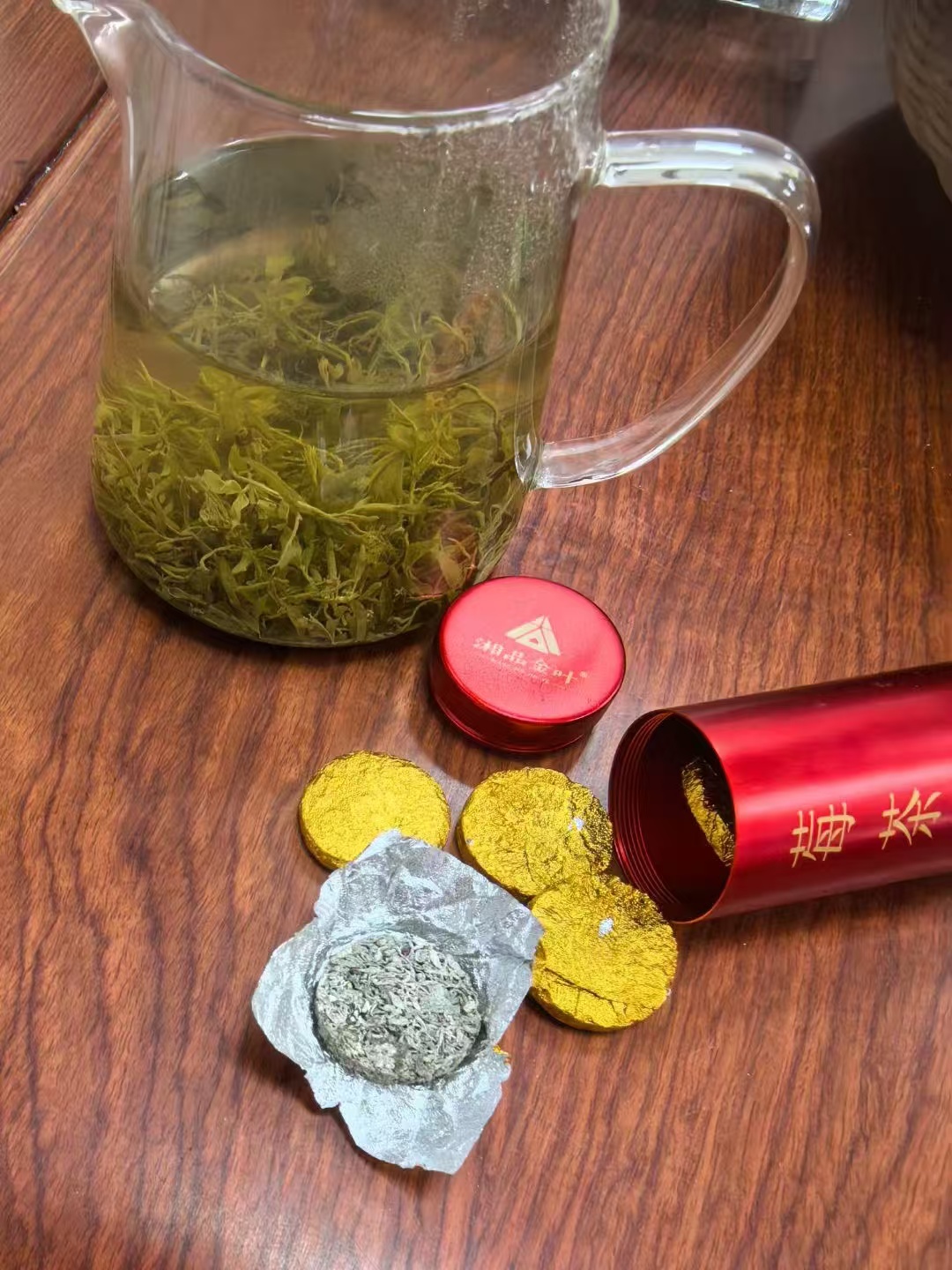 Vine tea(Tea cake) – Organic vine tea ｜ dried lily bulbs.